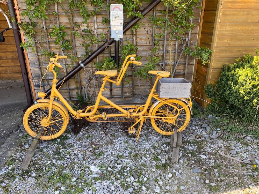 Vélo tandem pliable (Gebraucht) in Middes für CHF 20 – nur Abholung auf ...