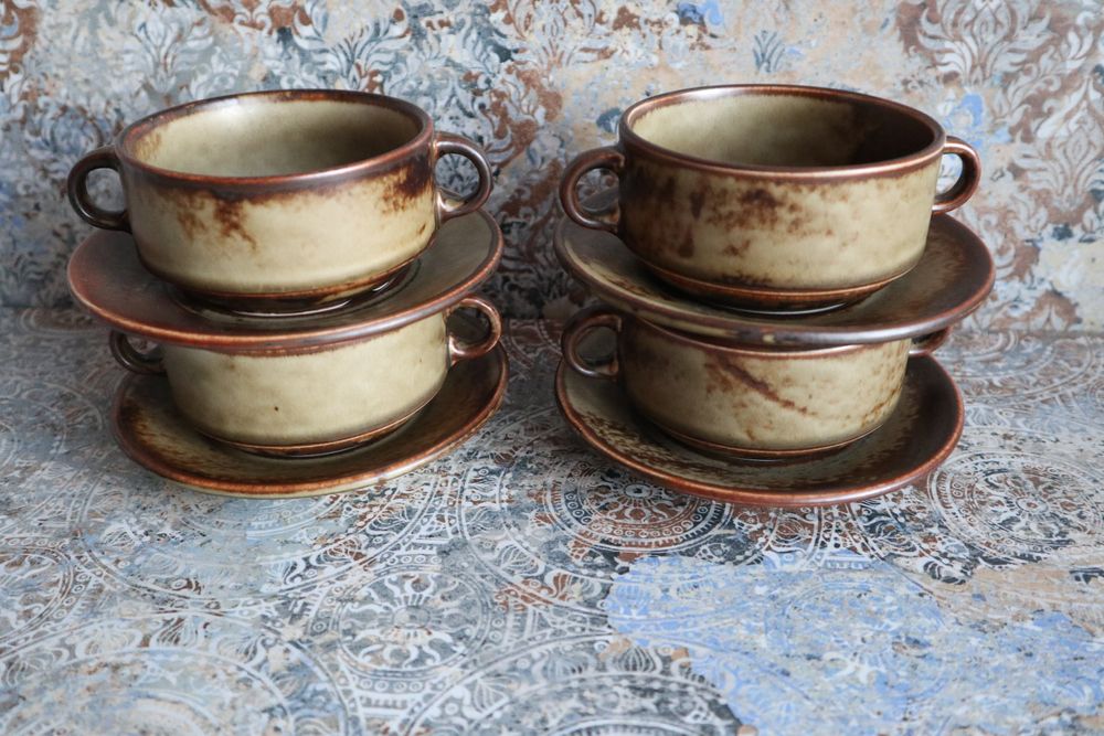 SAHARA LANGENTHAL BOUILLONTASSEN 2dl MIT UNTERTELLERN A) (Neu (gemäss ...