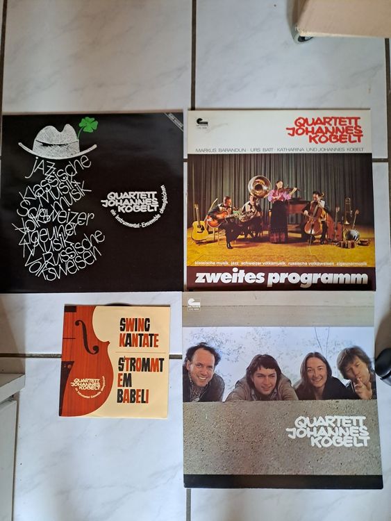 QUARTETT JOHANNES KOBELT 3 LP's + 1 Single (Gebraucht) in Uetendorf für ...