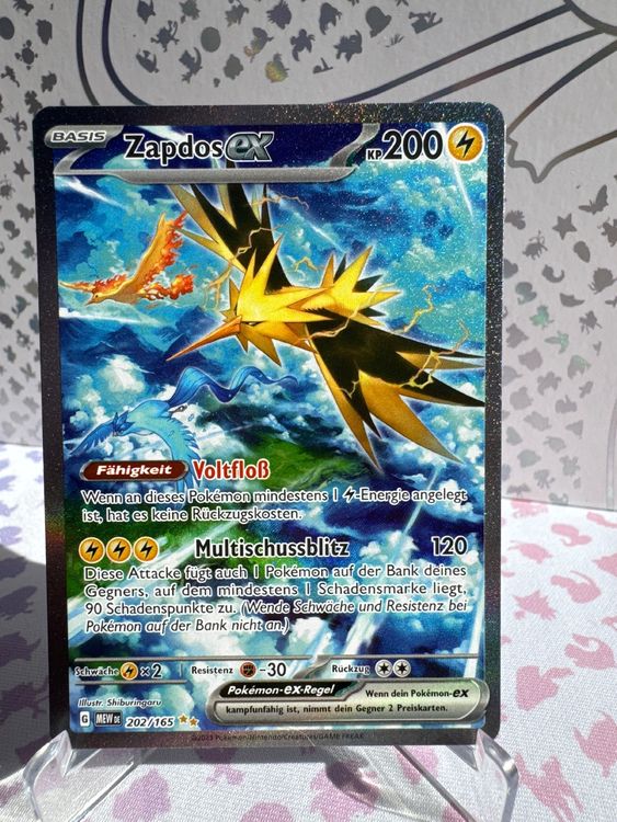Pokemon 151 Zapdos ex SIR (DE) | Kaufen auf Ricardo