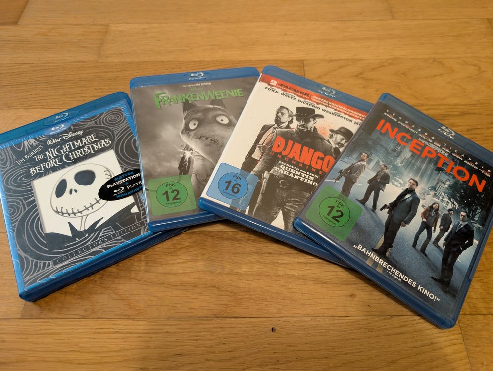 Samsung BD-F5100 Blu-ray Player + 7 Blu-ray Movies! (Gebraucht) in ...