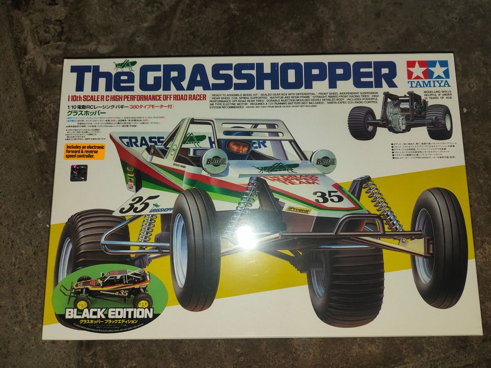 Tamiya Grasshopper Black Edition | Kaufen auf Ricardo