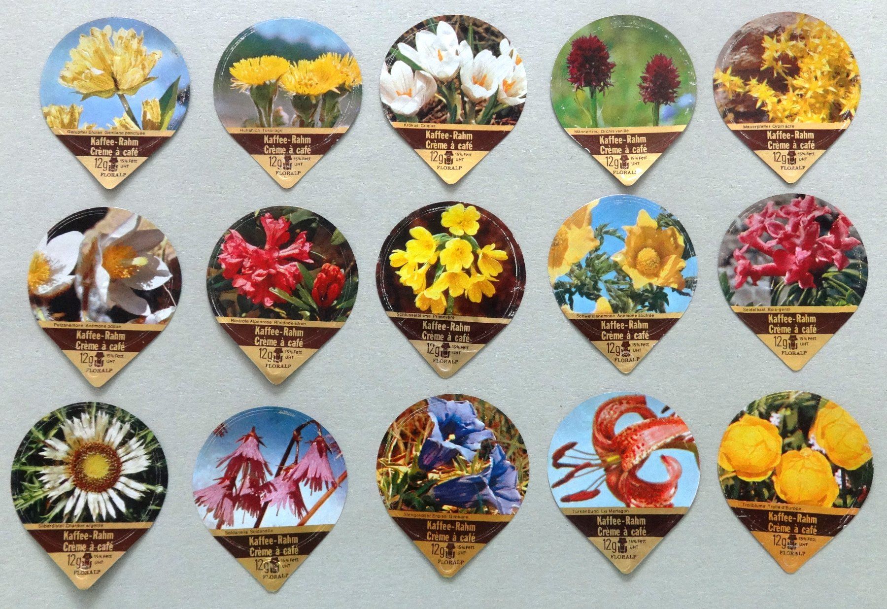 Série 21 A - Flore alpine (30) (D'occasion) à Fétigny pour CHF 4 – avec ...