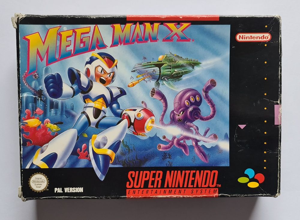 Mega Man X (Megaman) OVP CIB ☠️ Super Nintendo SNES PAL NOE | Kaufen ...