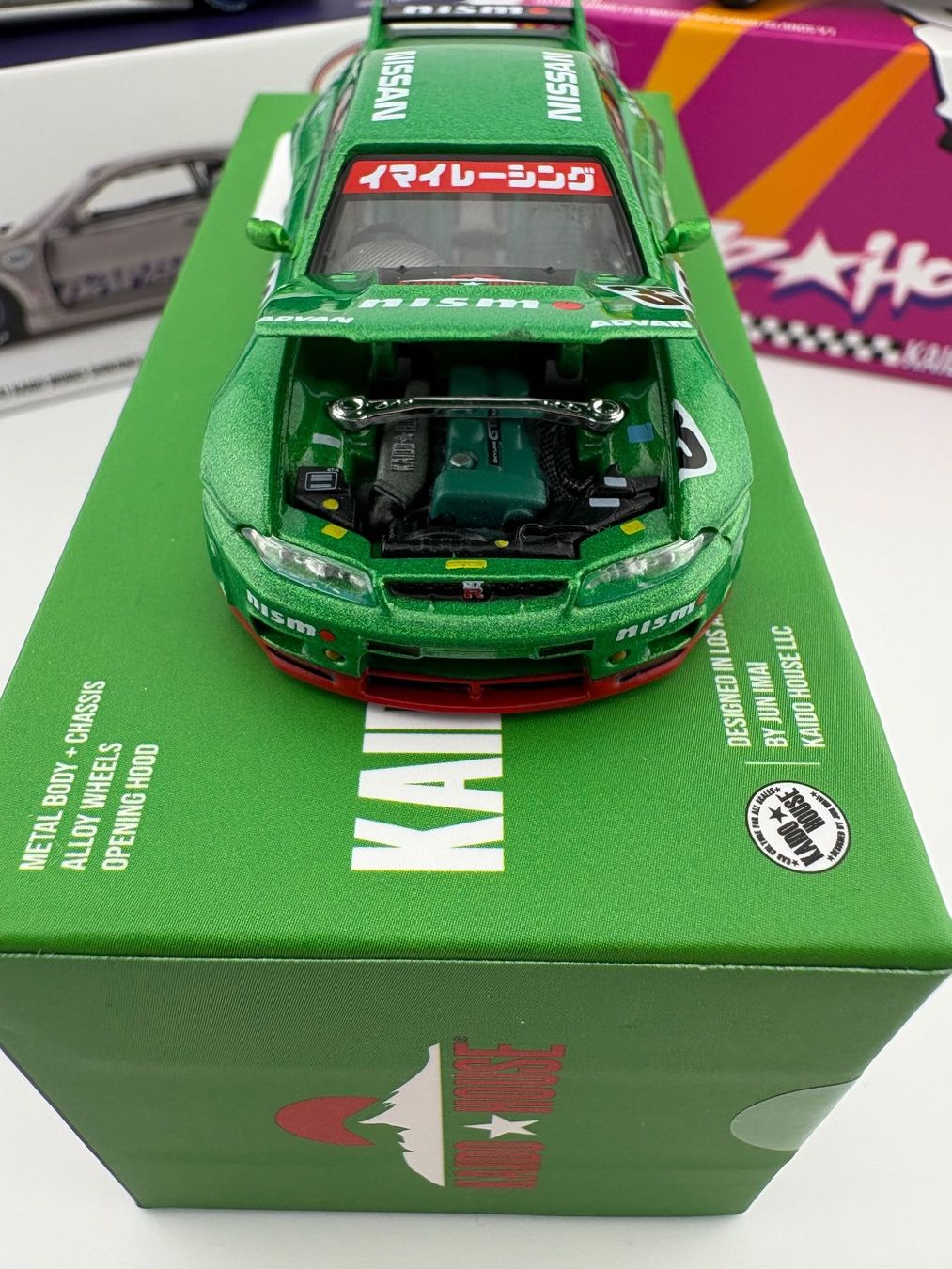 Mini GT Kaido House Nissan Skyline GT-R (R33) Imai Racing V1 (Neu ...
