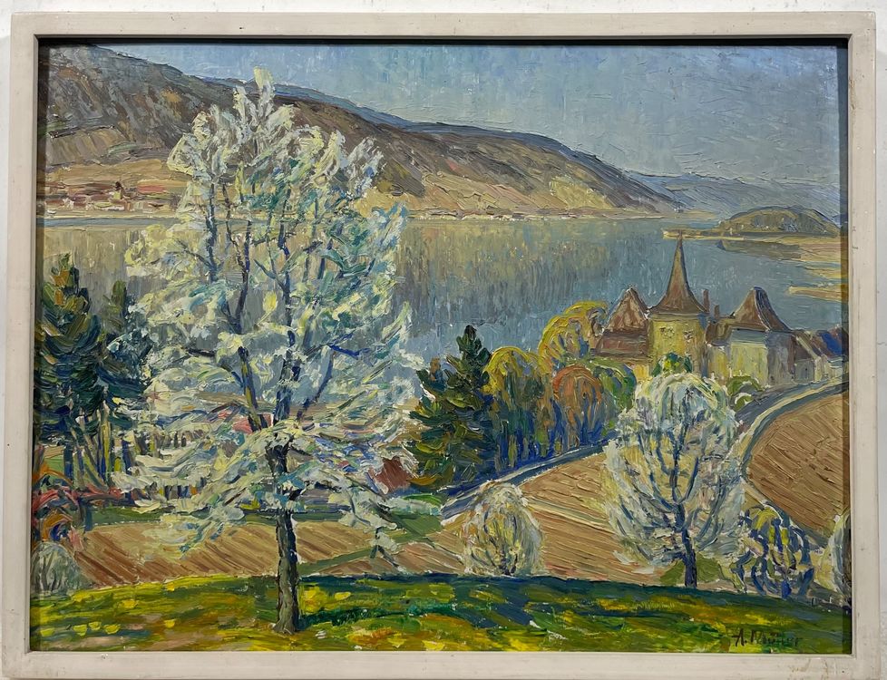 A. Müller (XX) Landschaft Gemälde (Gebraucht) in Root für CHF 70 – mit Lieferung auf Ricardo kaufen