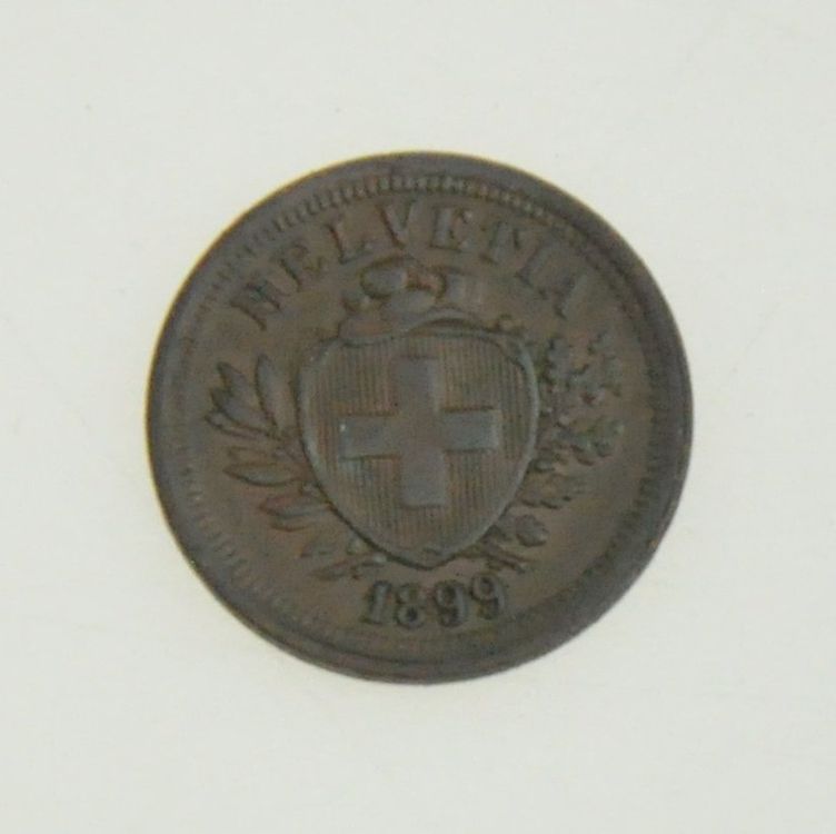 Schweiz 1 Rappen 1899 B Wappen | Kaufen auf Ricardo