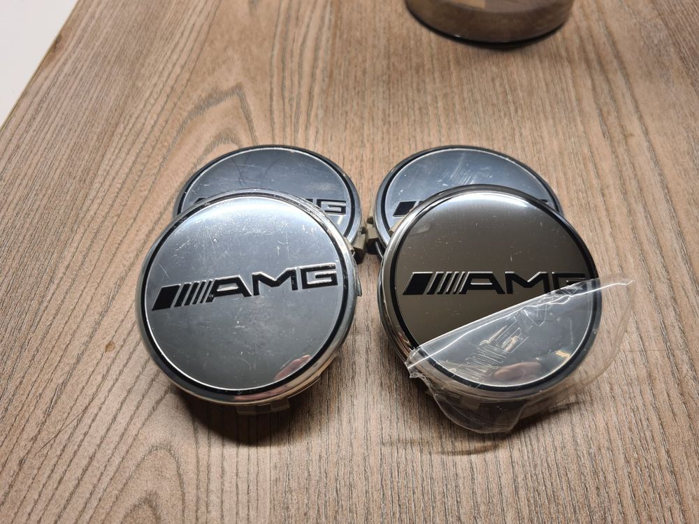 Mercedes Benz AMG Logo Emblem Nabendeckel (Neu und originalverpackt) in ...
