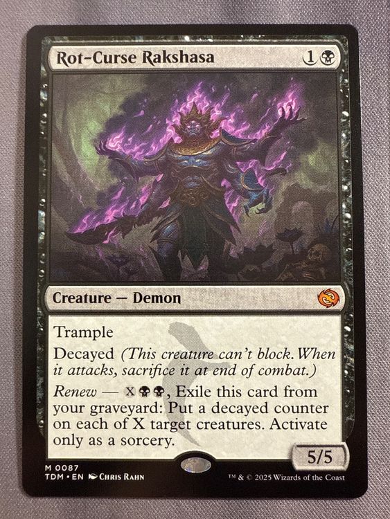 Rot-Curse Rakshasa 0087 Dragonstorm | Kaufen auf Ricardo