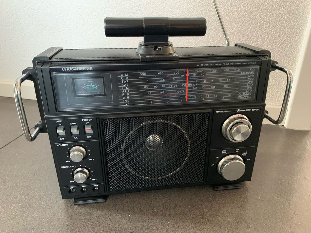 Radio CRUSADER XK Multiband receiver "vintage" (Gebraucht) in Fribourg ...