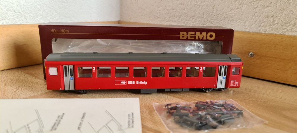 BEMO 3271 439 SBB Brünig B 309-5 rot (Neu und originalverpackt) in ...