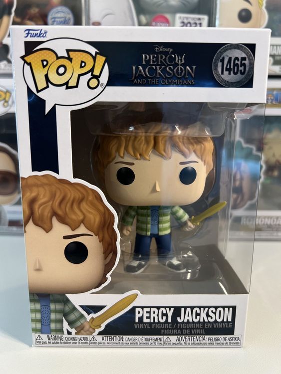 Funko POP! Percy Jackson and the Olympians - Percy Jackson (Neu und ...