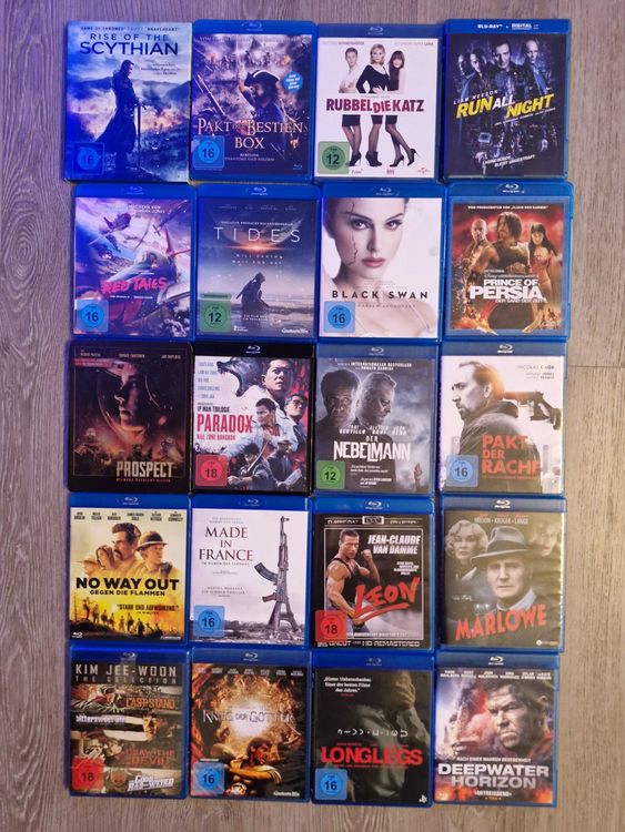 70 Blu-ray Blockbuster Movies (Gebraucht) in Aadorf für CHF 79.9 – mit ...
