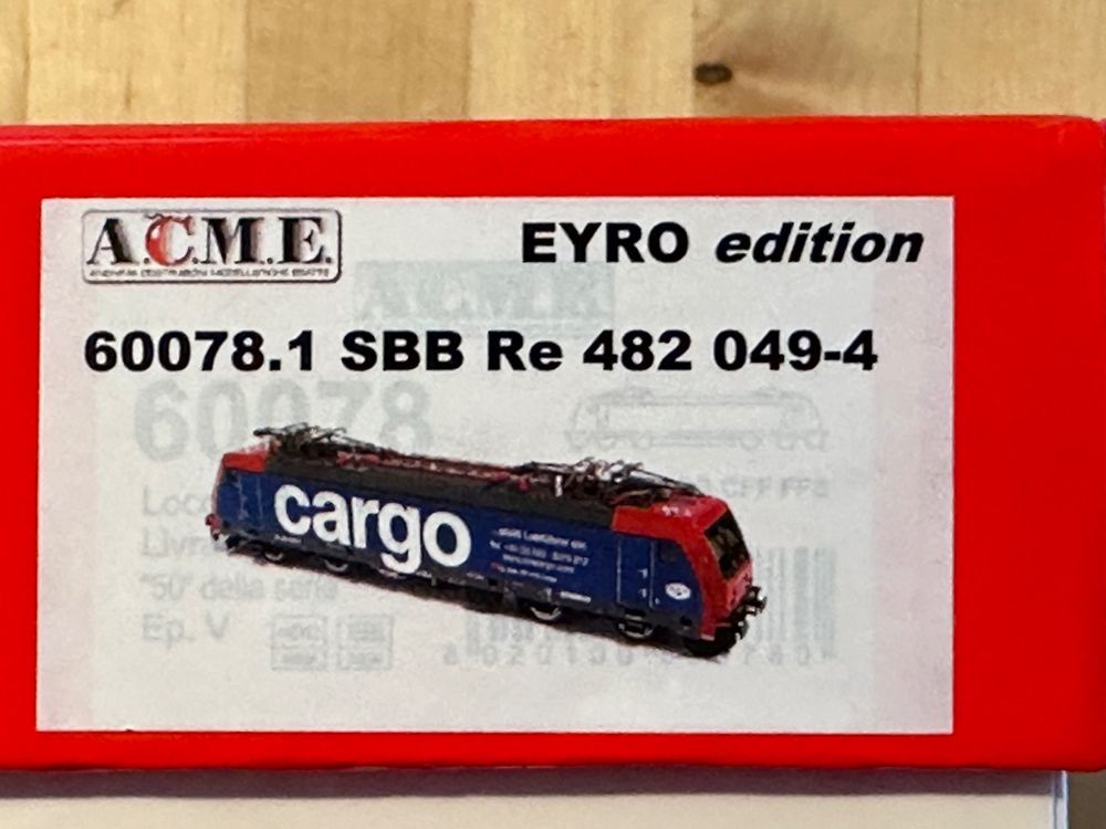 ACME Eyro Edition 60078.1 Re 482 049-4 Sonderedition | Kaufen auf Ricardo