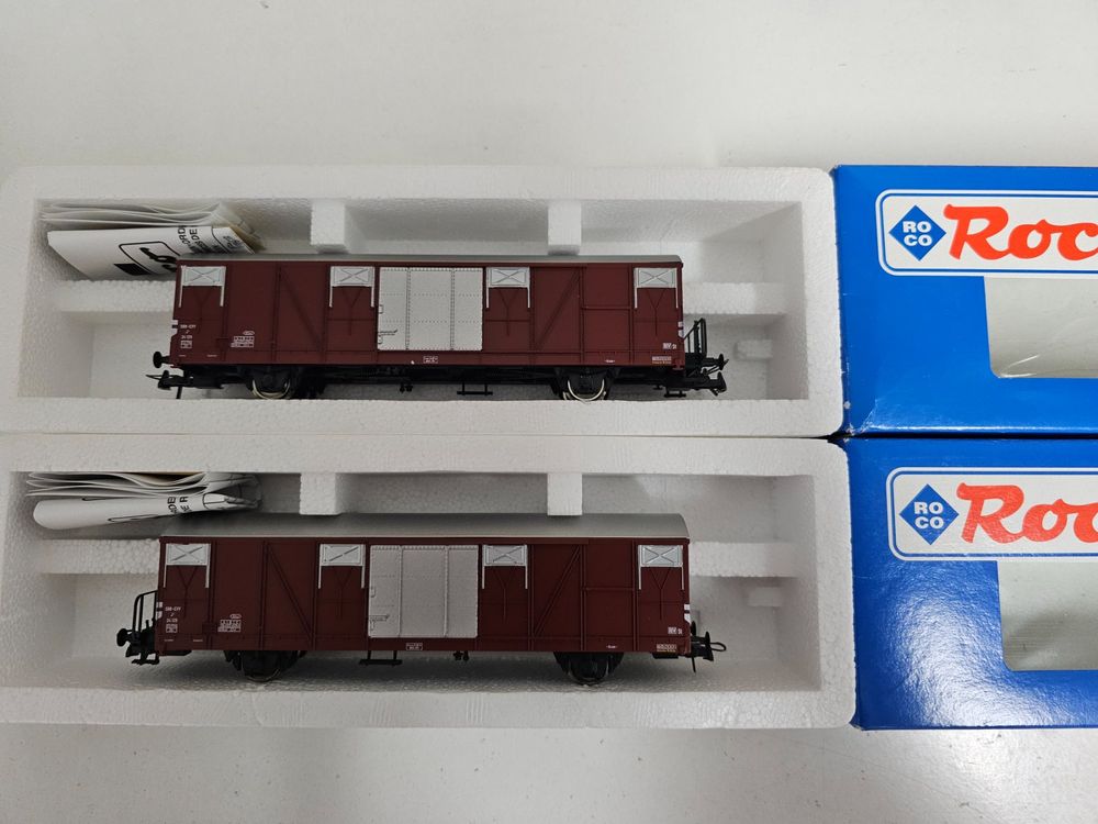 ROCO 47582 X 2 wagons CFF dès1.-fr (Neu und originalverpackt) in ...