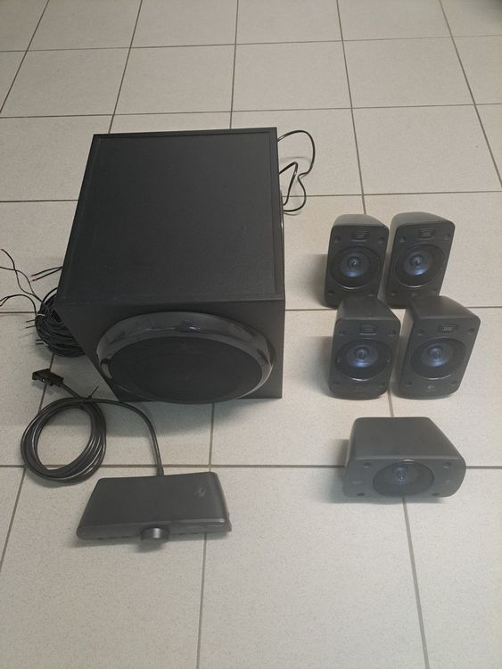Logitech Surround Sound Speaker Z906 5.1 Lautsprechersystem (Gebraucht ...