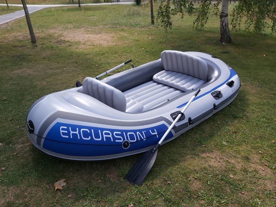 Schlauchboot Intex Excursion 4 (Gebraucht) in Hüswil für CHF 1 – nur ...