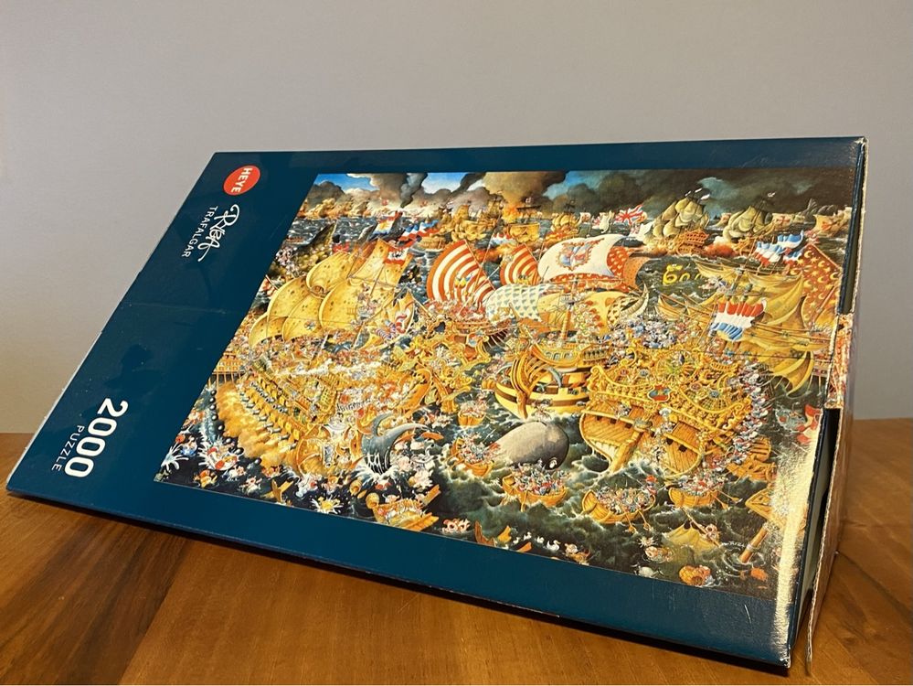 Puzzle 2000 Teile (Bootsschlacht) (Gebraucht) in Zürich für CHF 15 – mit Lieferung auf Ricardo ...