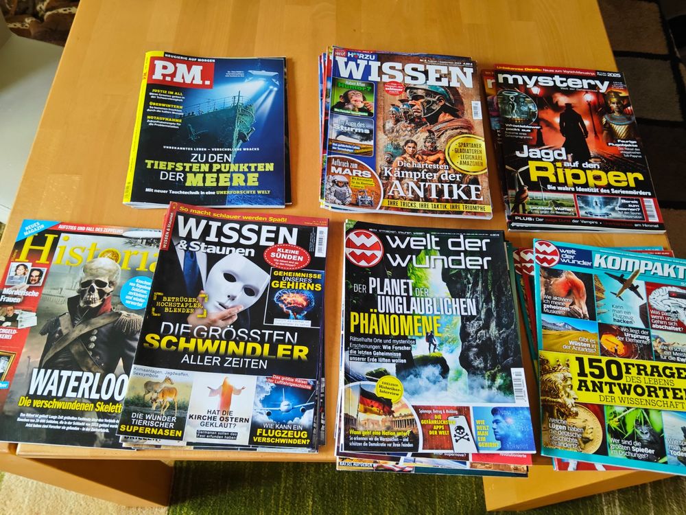 26 Hefte Welt der Wunder, Wissen, etc.... (Gebraucht) in Staad SG für ...