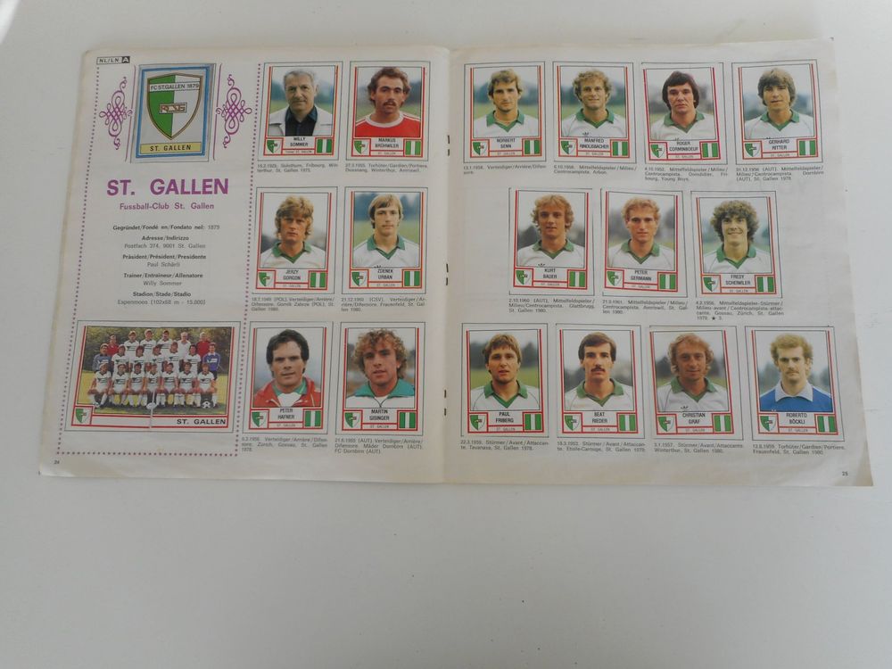 Panini Album Football 81/1981 SFV-ASV komplett Nr.2 (Gebraucht) in Cham ...