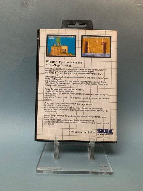 Master System / Wonder Boy in Monster Land (Gebraucht) in Kölliken für ...