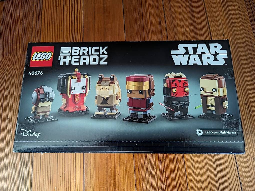 Lego Star Wars Brickheadz Phantom Menace 40676 NEU+OVP (Neu und ...