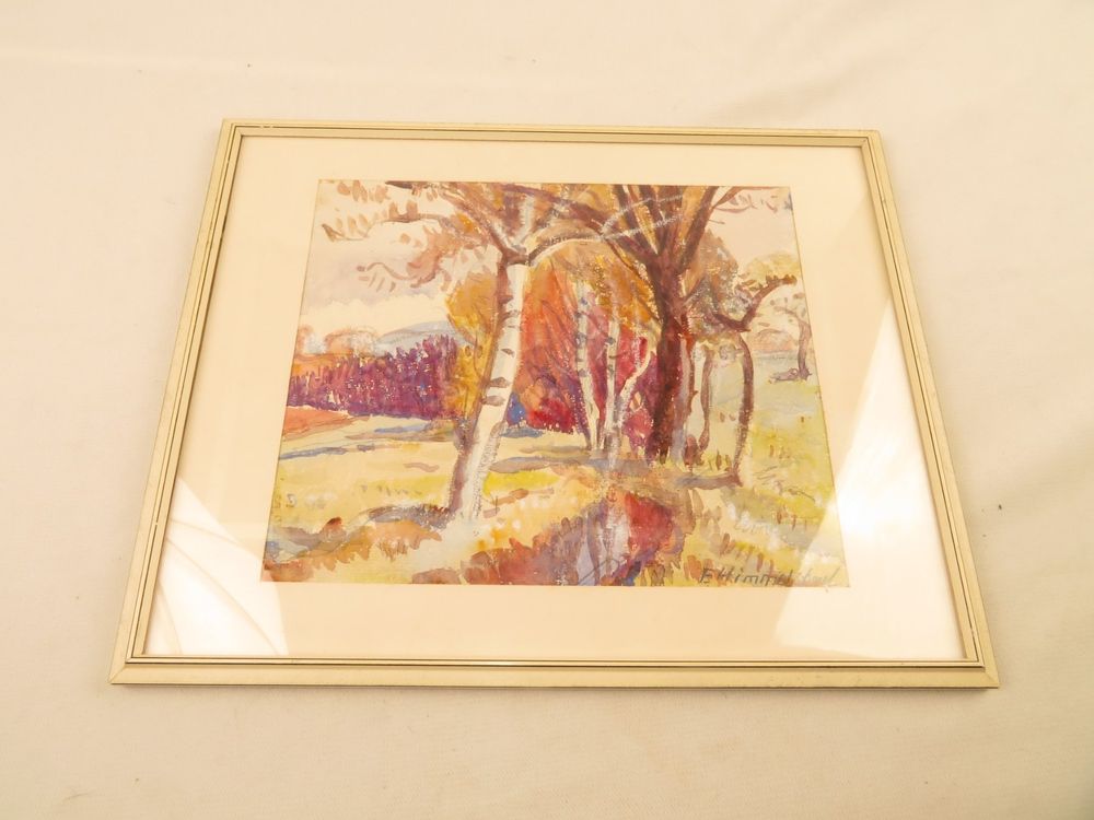 Gezeichneter Wald Bild | Kaufen auf Ricardo