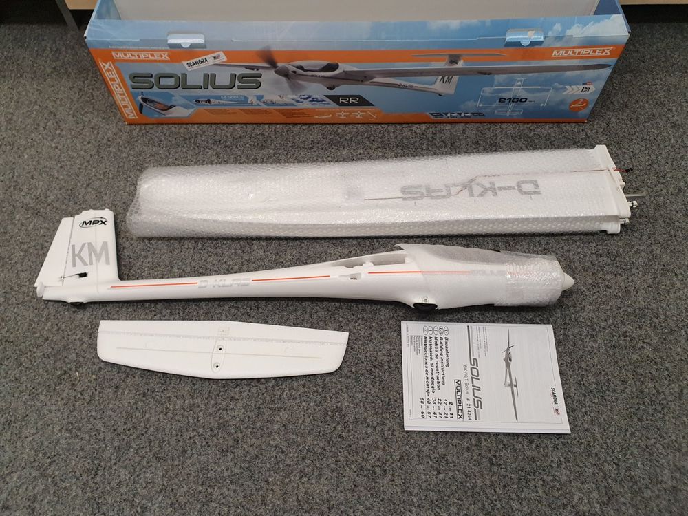 Segler Multiplex Solius RR 2160mm #264264 (Neu (gemäss Beschreibung ...