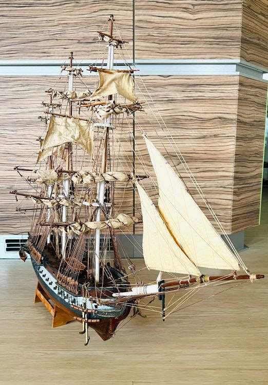 Modellschiff Fregatte U.S.S. Constitution 110cm lang (Gebraucht) in ...