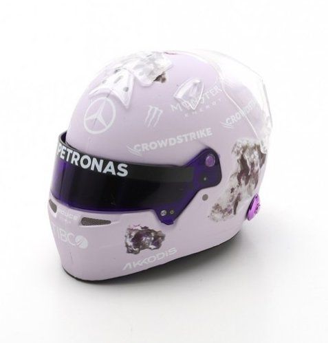 Lewis Hamilton Mercedes AMG Formel 1 Helm 1:5 - Monaco 2022 | Kaufen ...