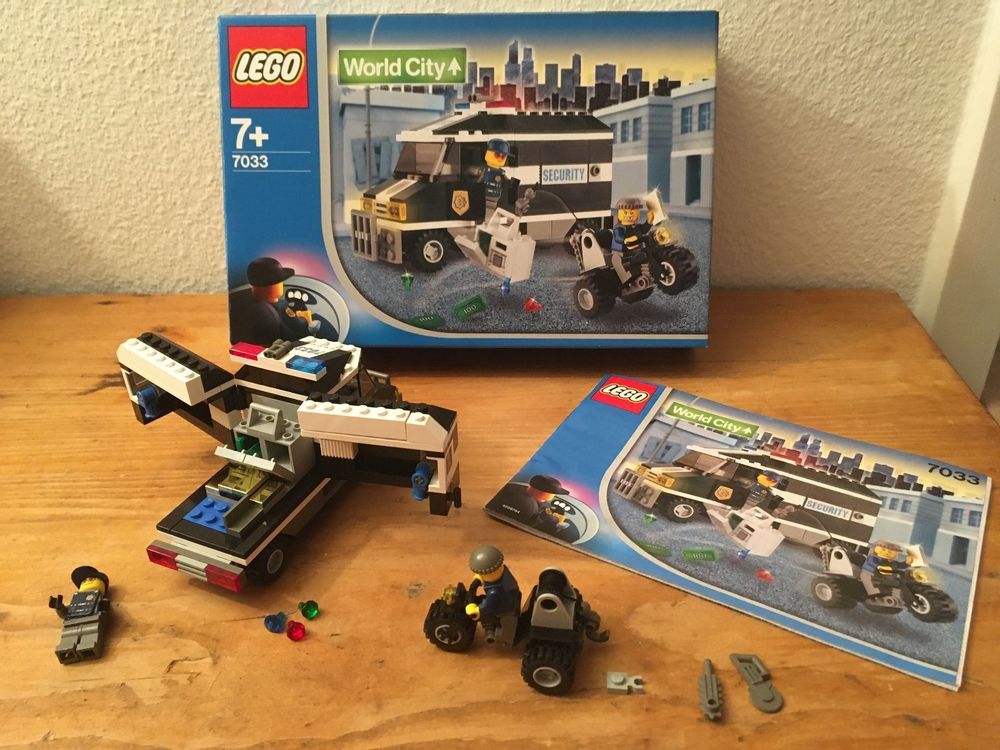 Lego Set 7033 Police Armored Car Action OVP Anleitung 2 FTle | Kaufen ...
