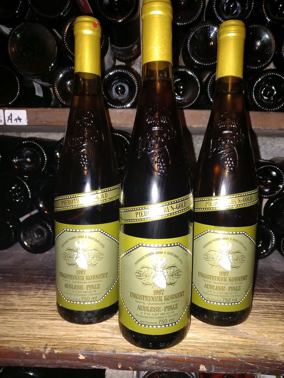 Lot de 3 pieroth grun-gold ungesteiner kobnert 1997 | Kaufen auf Ricardo