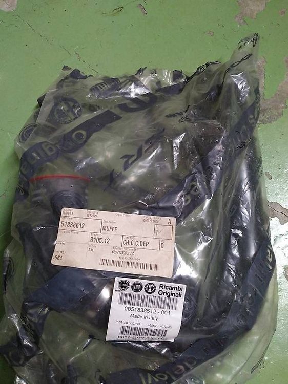 Ladeluftschlauch Alfa Romeo Mito/ Fiat Punto NOS 51838612 (Neu und ...