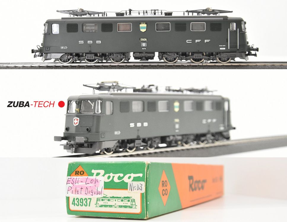 Roco 43937 E-Lok Ae 6/6 der SBB "Zug" H0, WS Digitalmit OVP (Gebraucht) in St. Gallen für CHF 84 ...