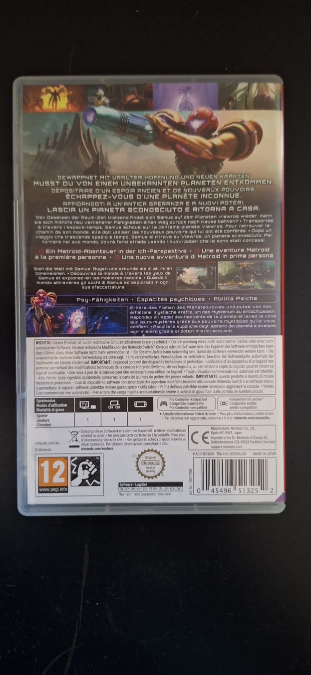 Metroid Prime 4 Beyond - Nintendo Switch - État : neuf (Neuf avec ...
