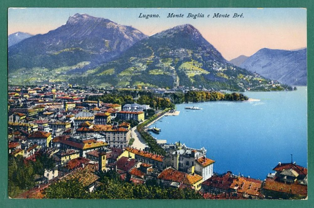 Lugano, Monte Boglia e Monte Brè, ca. 1920 (Gebraucht) in Sargans für ...