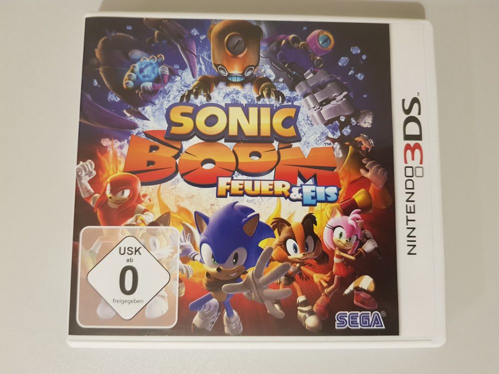 Sonic Boom Feuer Eis 3ds Kaufen Auf Ricardo