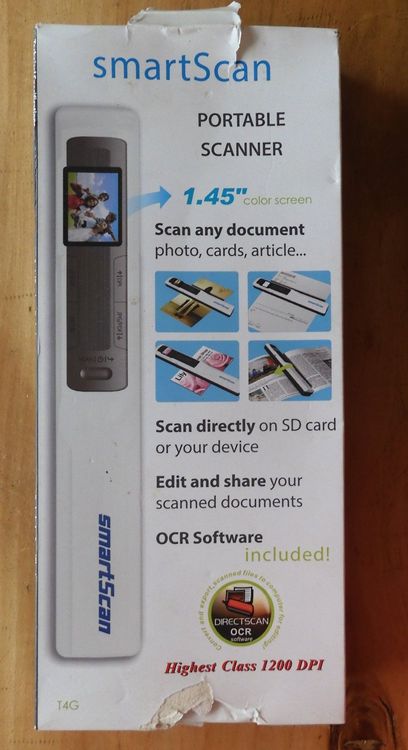 SmartScan - Portabler Scanner zum scannen ohne PC | Kaufen auf Ricardo