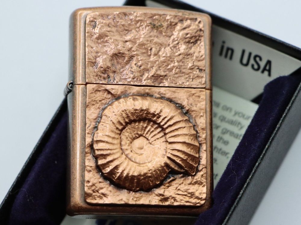 Zippo Fossil Schnecke Emblem | Kaufen auf Ricardo