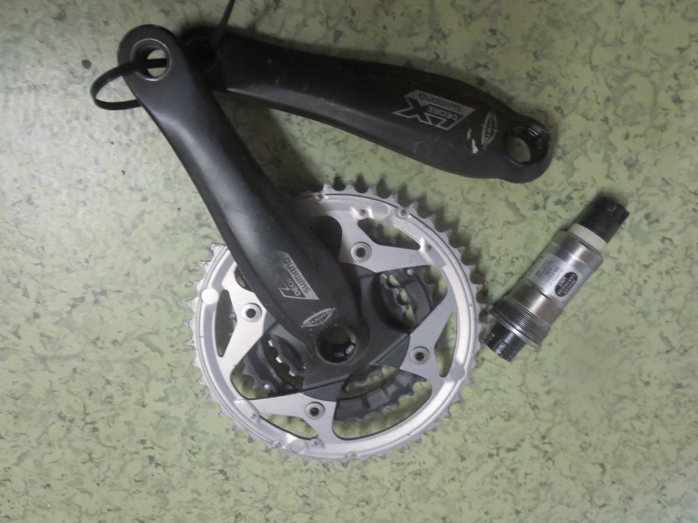 Shimano Deore LX Kurbelgarnitur mit Innenlager (Gebraucht) in Ottikon für CHF 45 – mit Lieferung ...