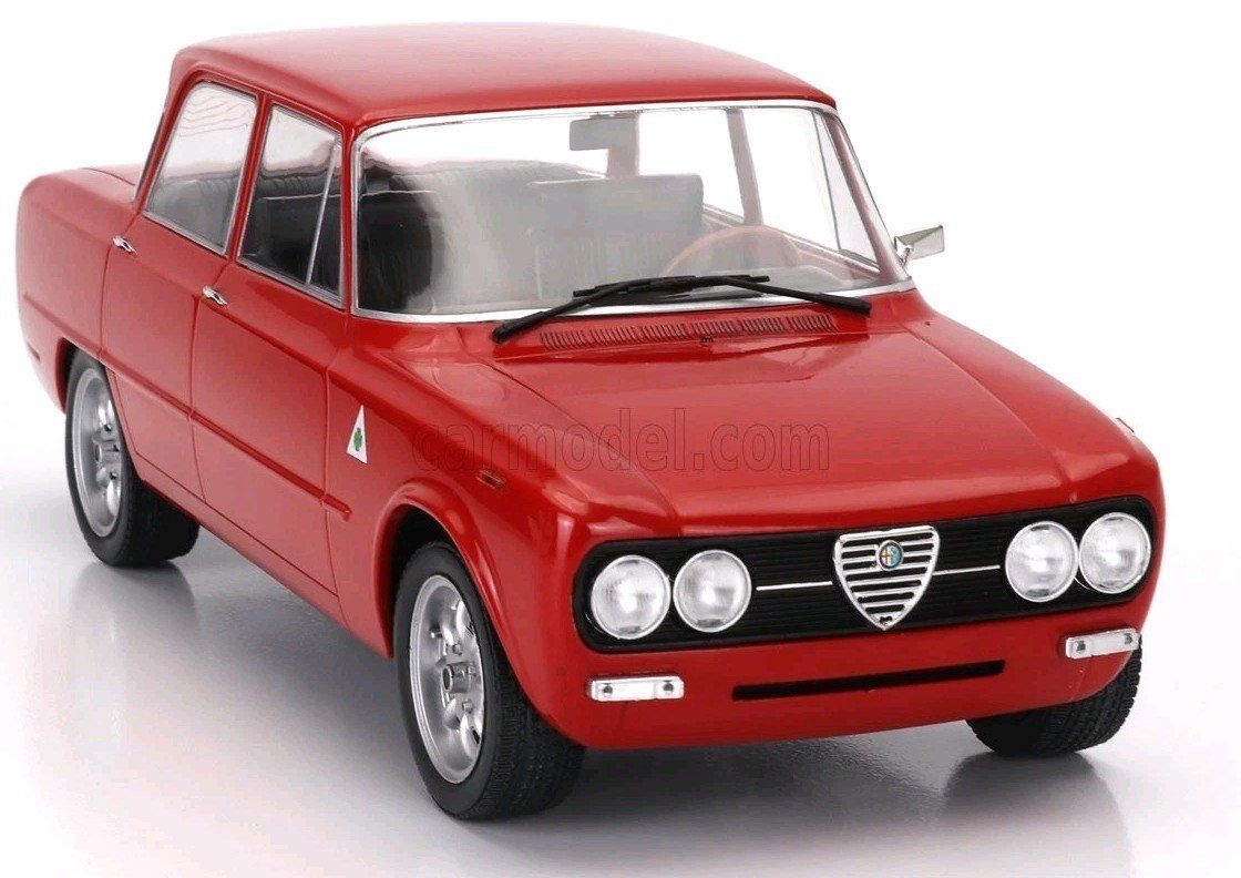 Alfa Romeo Giulia Nuova Super 1974 Rossa MCG 1/18 NEU (Neu und ...