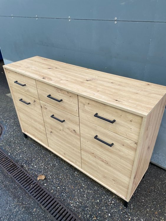 Sideboard aus Holz mit Schubladen, Top Zustand! (Gebraucht) in 4852 ...