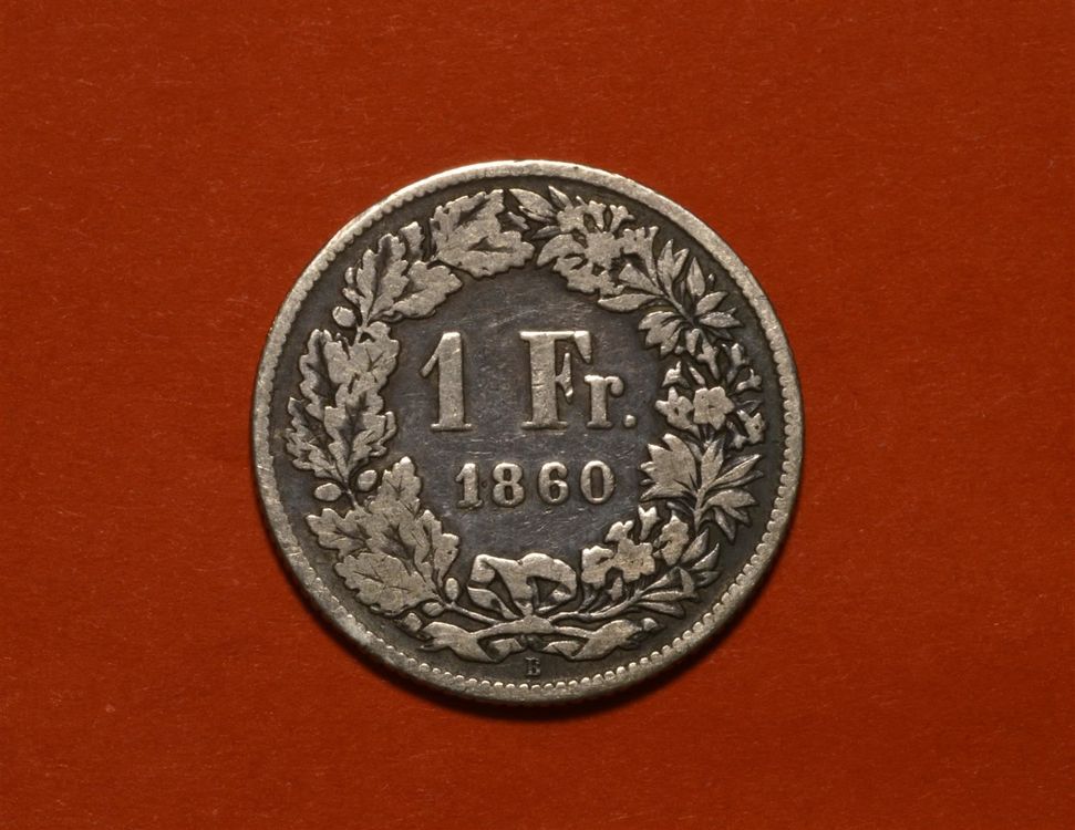 1 Franken 1860 *RAR* (Gebraucht) in Oberglatt ZH für CHF 271 – mit Lieferung auf Ricardo kaufen