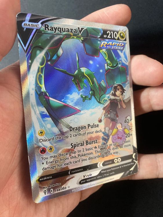 Rayquaza V 194 - Alternate Art - Evolving Skies - EN ab 1 (Gebraucht ...