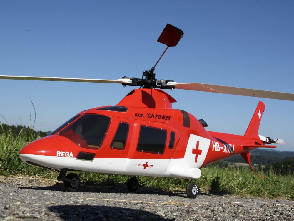 Graupner Agusta A109 Power in Rega Bemalung (Gebraucht) in Safenwil für CHF 355 – nur Abholung ...