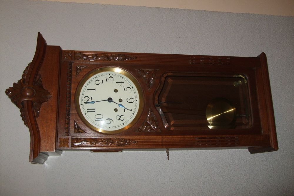 Wanduhr (Regulator), Gustav Becker, läuft perfekt (Gebraucht) in Muhen für CHF 106 – nur ...