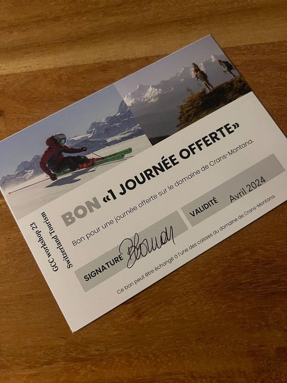 2 Ski-Tageskarten Crans-Montana | Kaufen auf Ricardo 2 Ski-Tageskarten Crans-Montana | Kaufen auf Ricardo