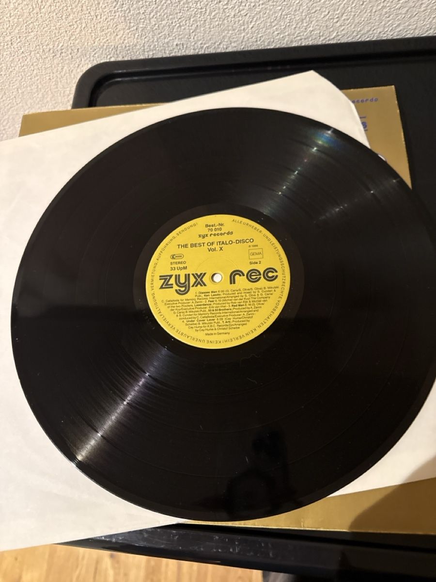 The Best of Italo Disco, Vol. X - Vinyl Record 🎶 Rare! (Neu (gemäss ...