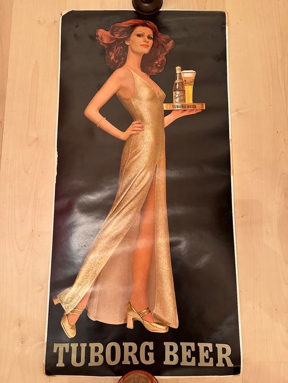 Tuborg Beer Bier Poster Plakat (Gebraucht) in Affoltern am Albis für CHF 5 – mit Lieferung auf ...