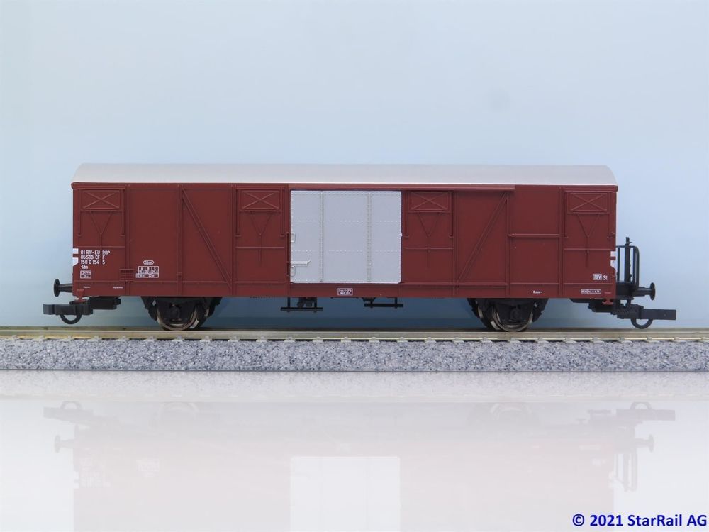 Roco 47583 SBB Gedeckter Güterwagen Gbs 01 RIV Europ Ep. IV (Gebraucht ...
